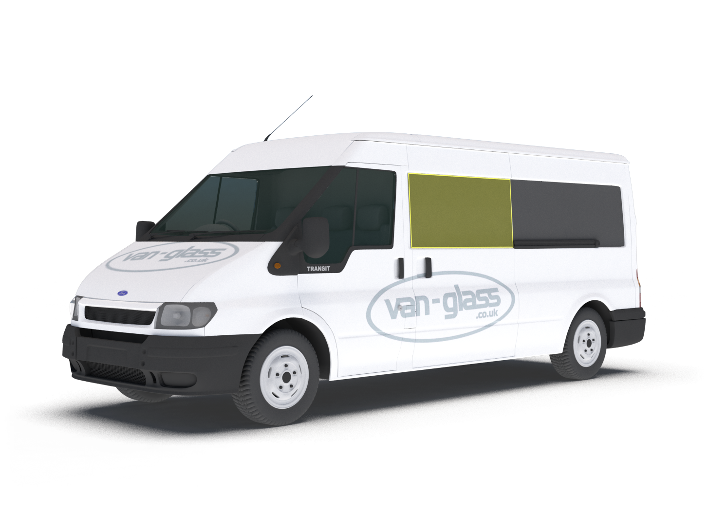 Old Shape Ford Transit 2000 - 2013 MWB/LWB/Jumbo Left Privacy Front O