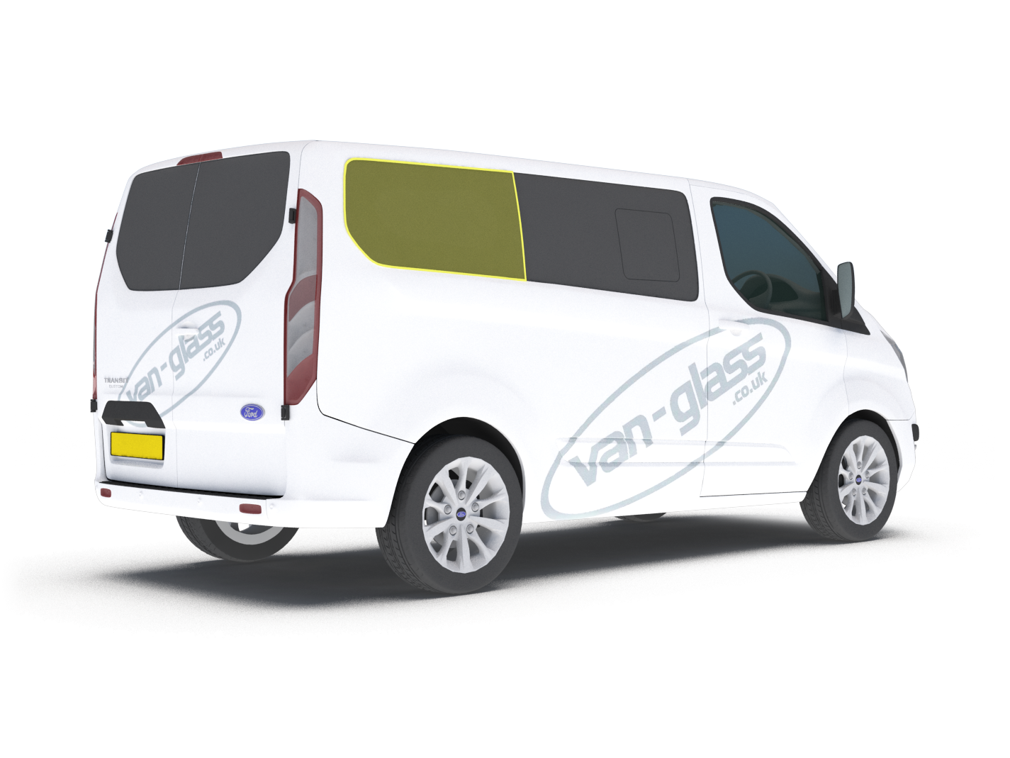 Ford Transit Custom 2014 > Right Privacy Rear Fixed LWB Glass | van ...